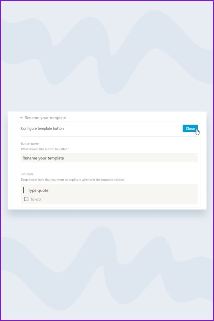 How to Create a Custom Notion Template