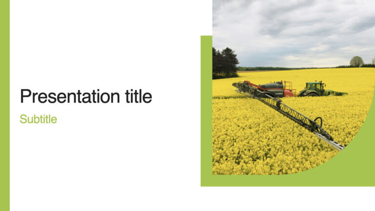 Agriculture PowerPoint Template – MasterBundles