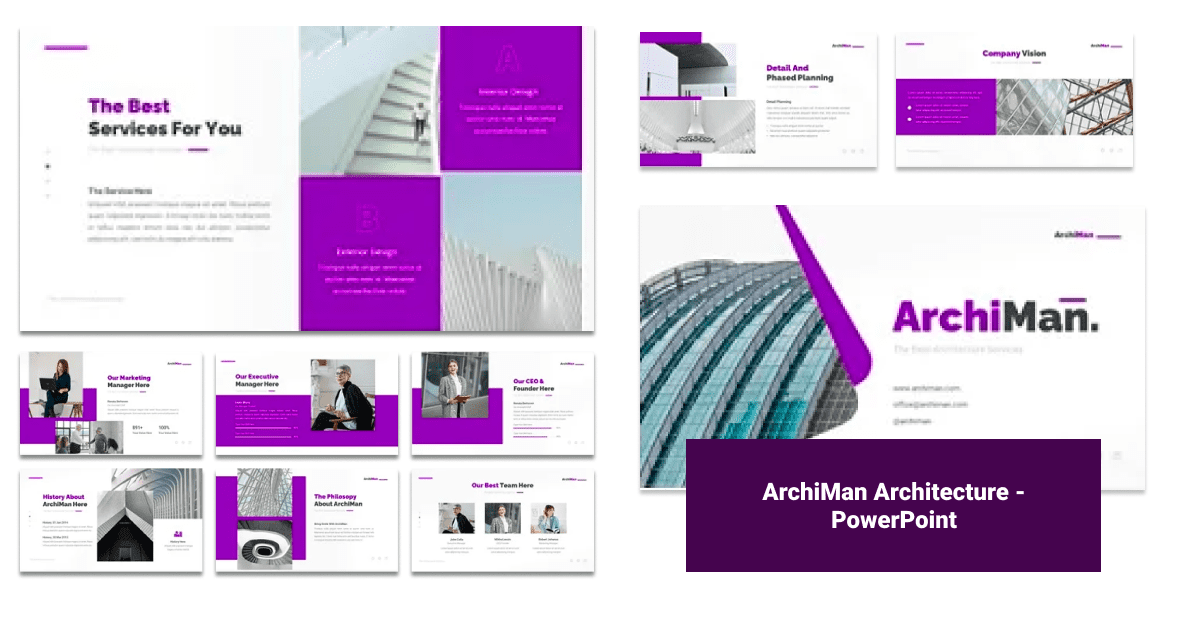ArchiMan Architecture - PowerPoint – MasterBundles