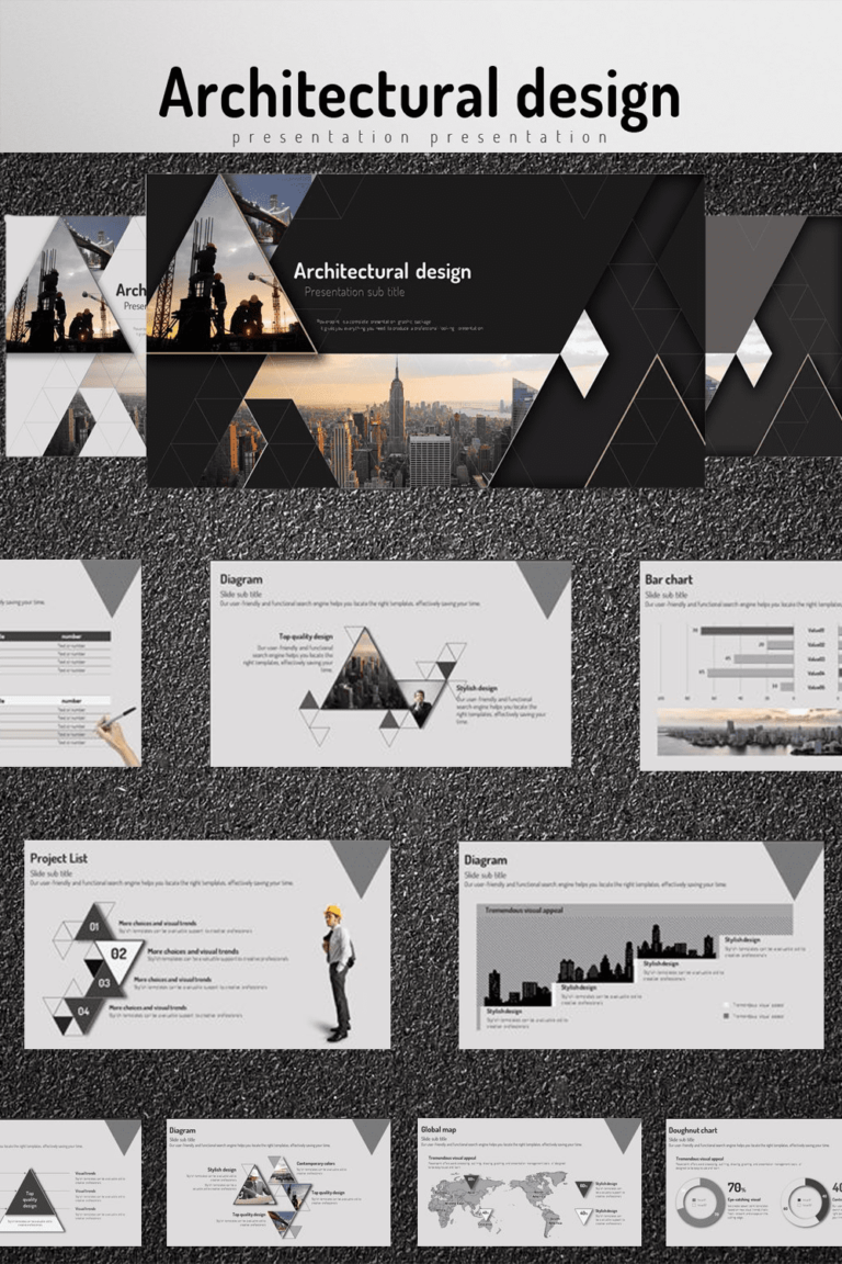 Architectural Design Presentation Template – MasterBundles