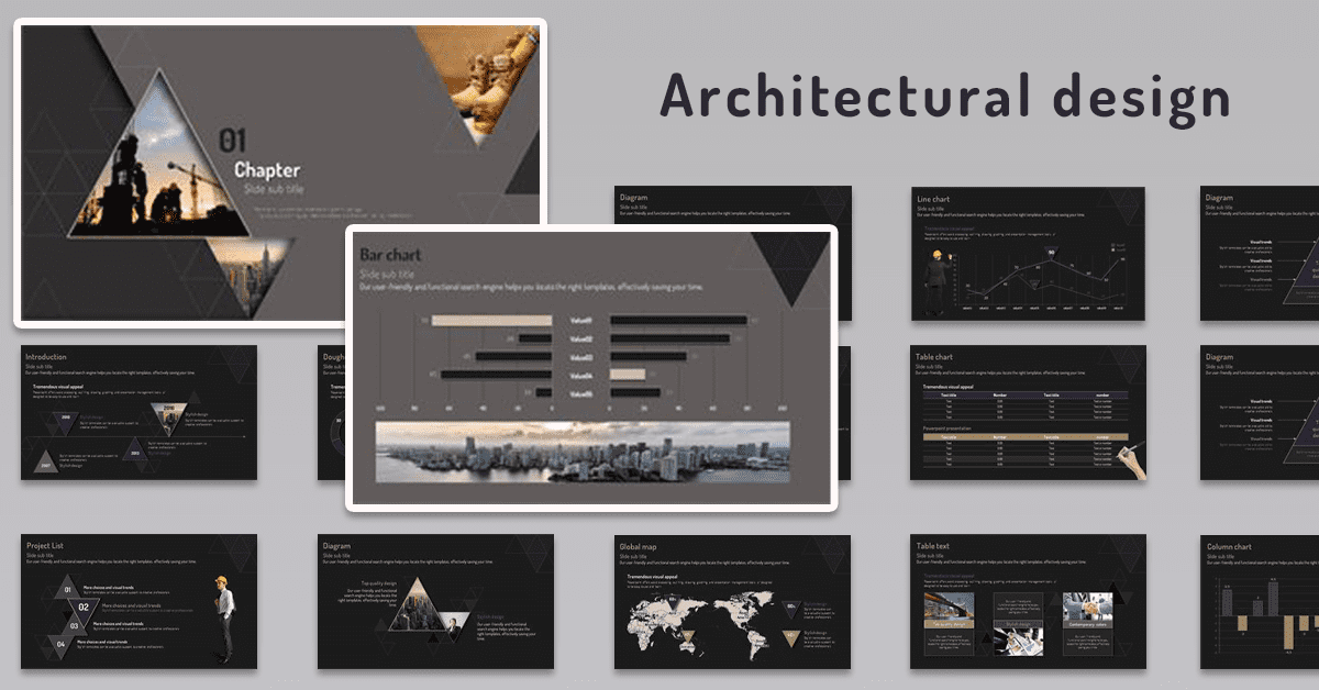 Architectural Design Presentation Template – MasterBundles
