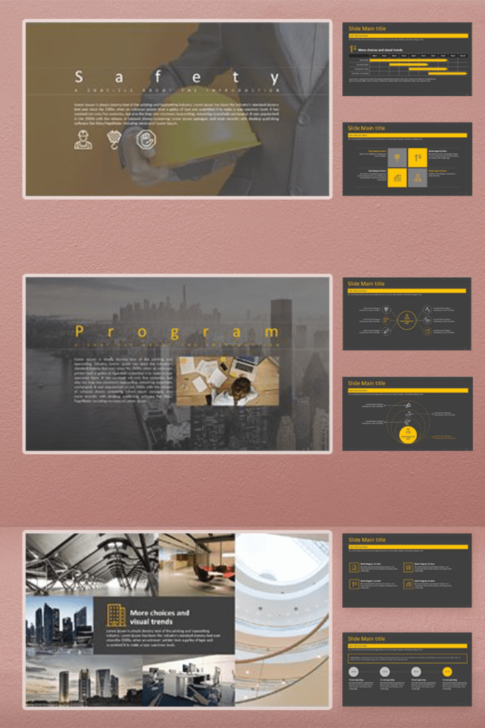 Architecture PPT Template – MasterBundles