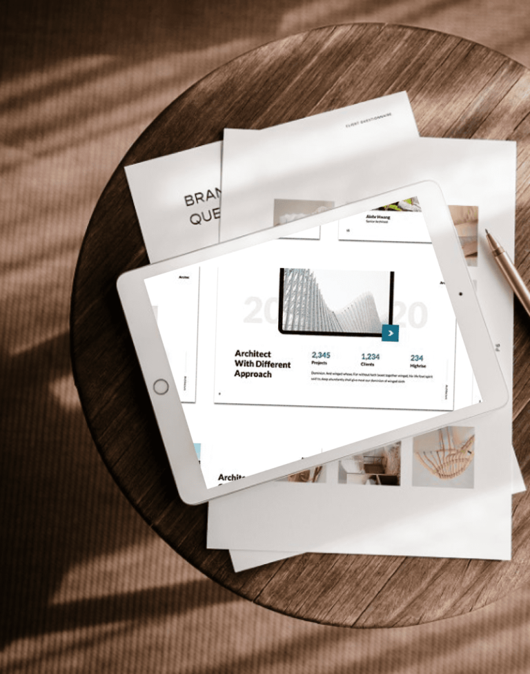 Arcitec - Simple Architecture PowerPoint – MasterBundles