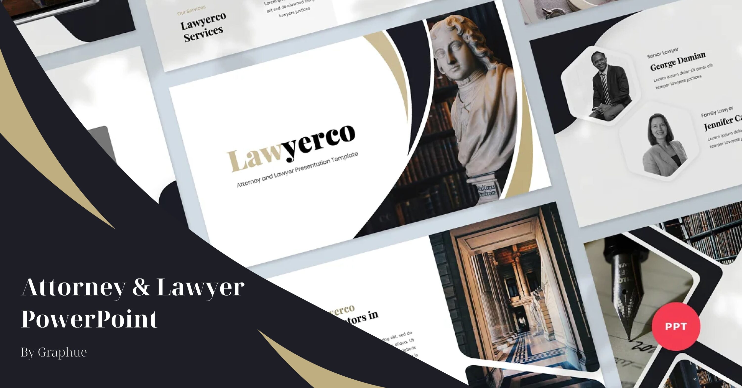 Attorney & Lawyer PowerPoint – MasterBundles