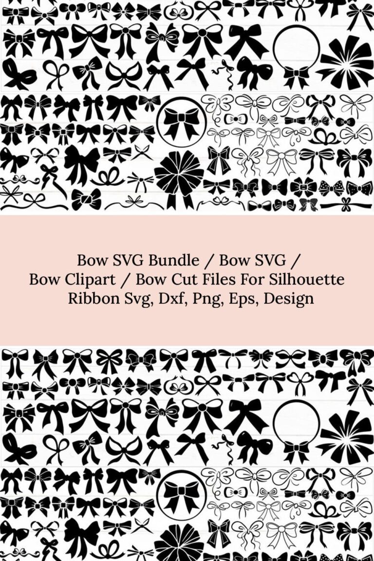 Bow SVG Bundle – MasterBundles