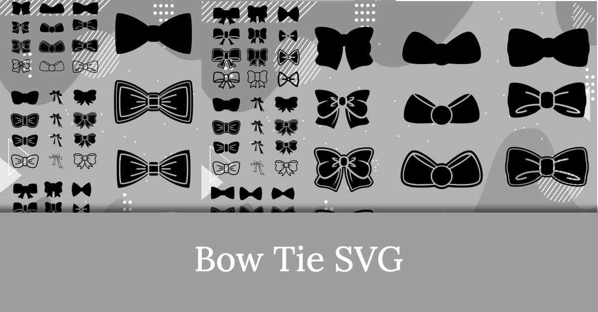 Bow Tie SVG – MasterBundles