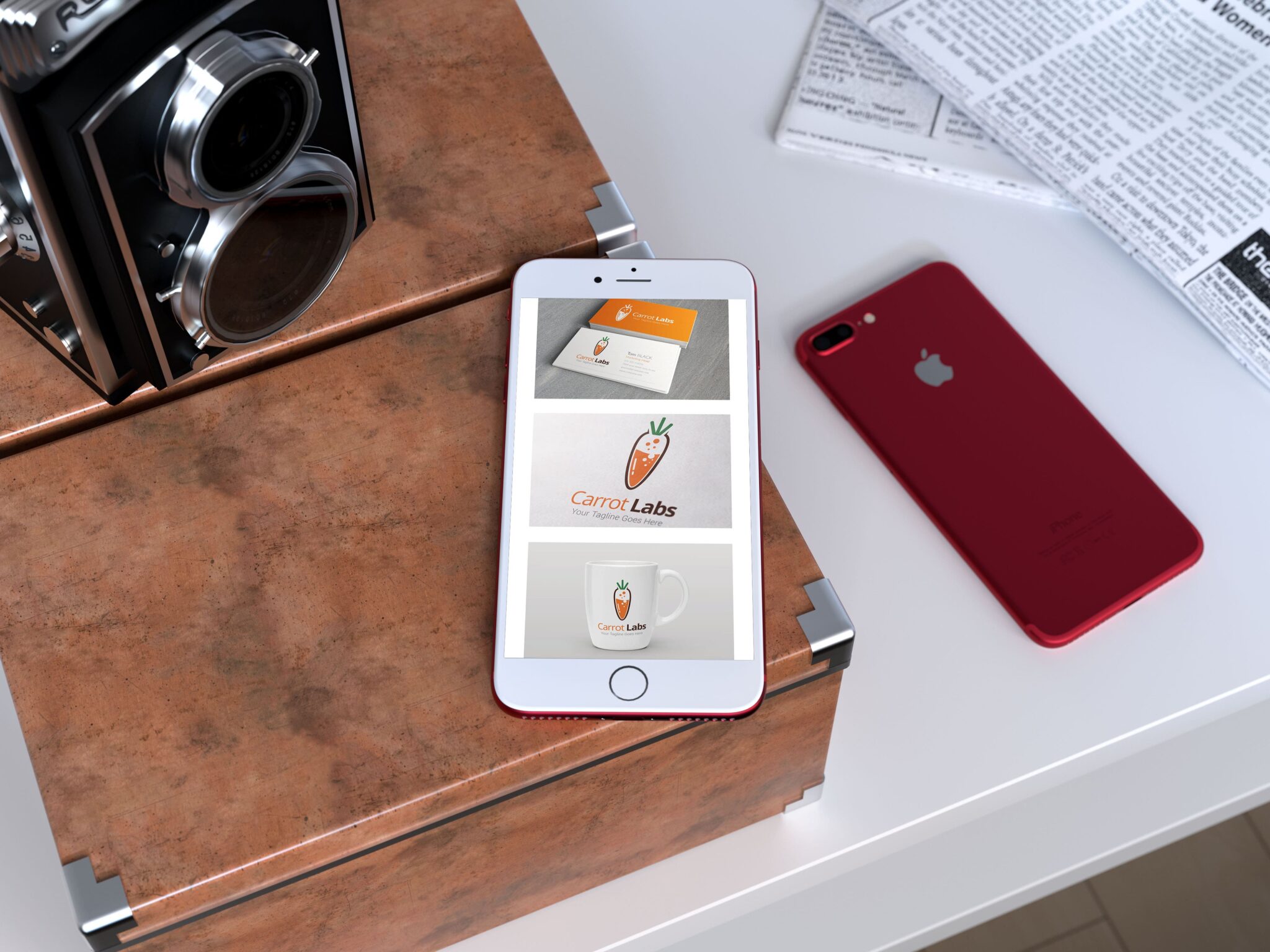 Carrot Labs Logo Template – MasterBundles