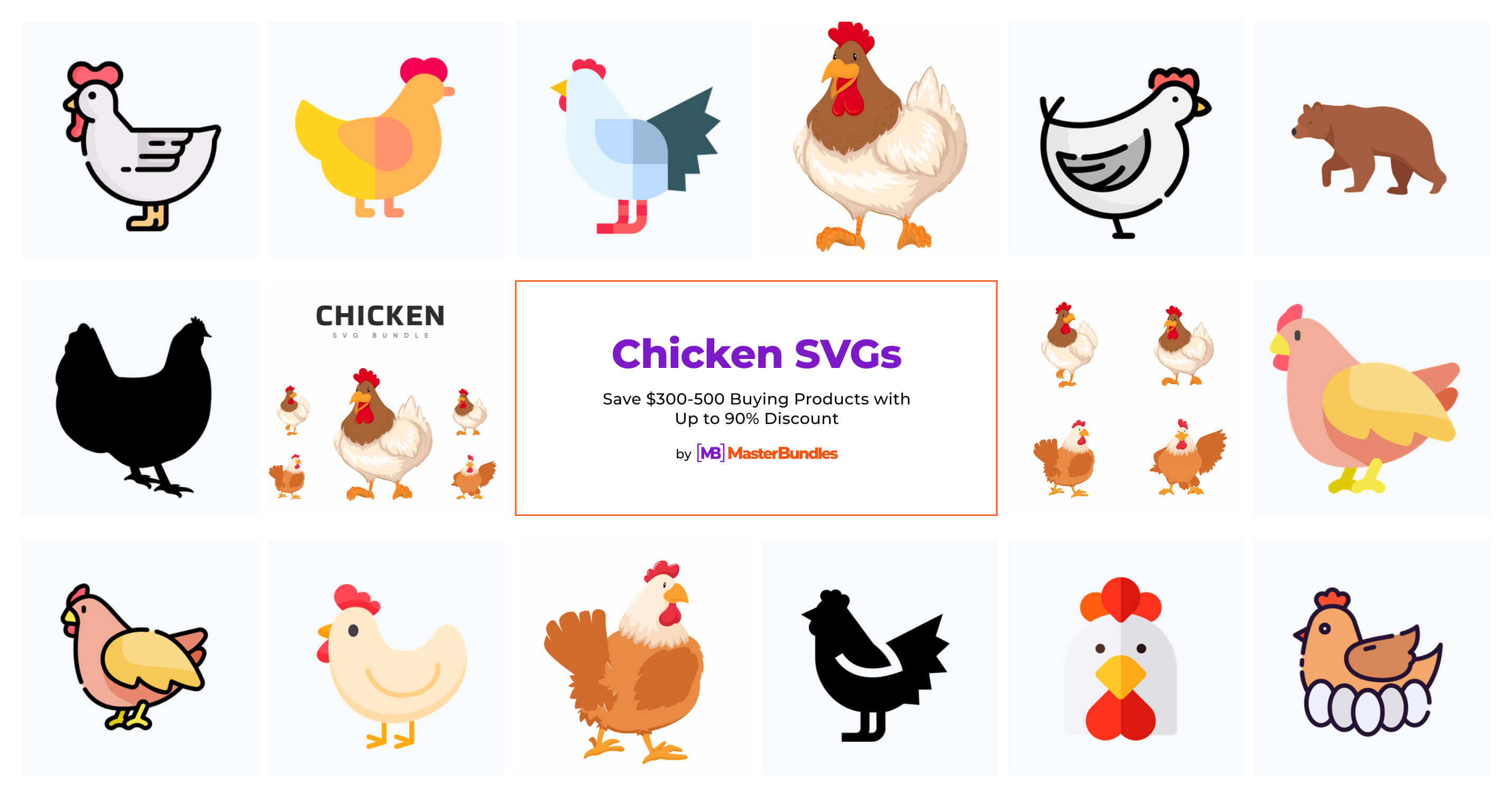 21+ Chicken SVG Bundles for 2025 - MasterBundles