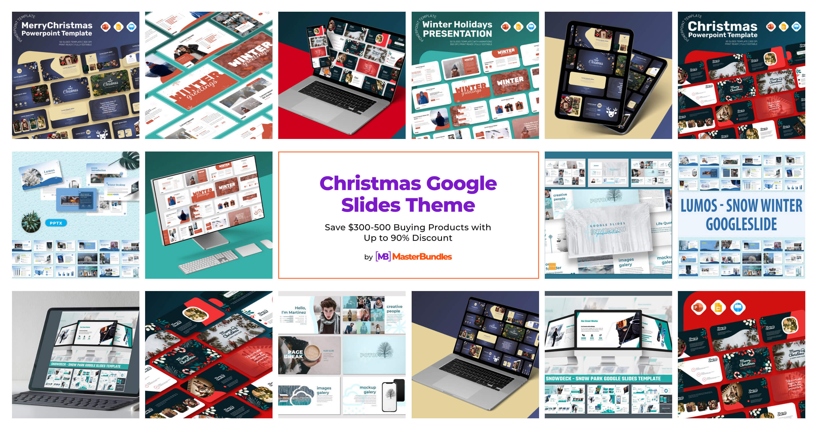 2+ Christmas Google Slides Theme for 2025 - MasterBundles