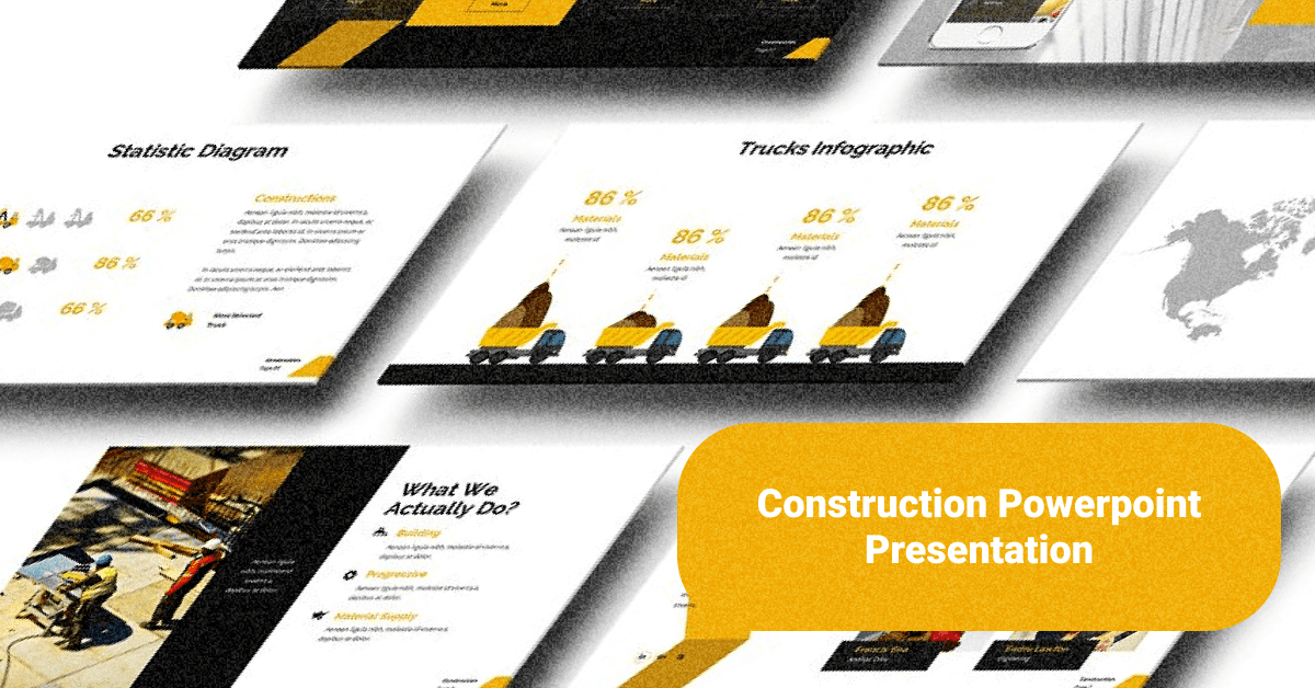 Construction Powerpoint Presentation – MasterBundles