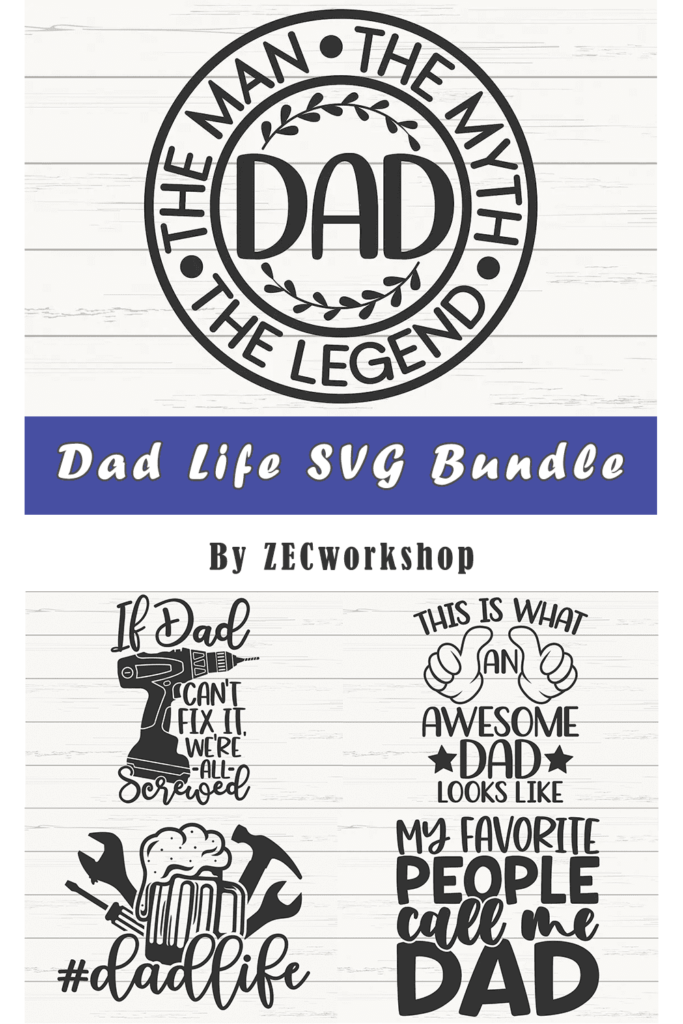 Dad Life SVG Bundle – MasterBundles