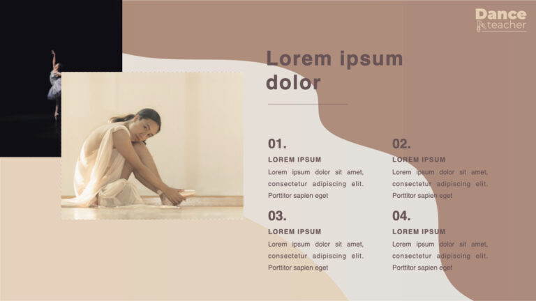 Dance Teacher Presentation: 50 Slides PPTX, KEY, Google Slides ...