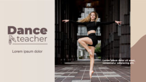 Dance Teacher Presentation: 50 Slides PPTX, KEY, Google Slides ...