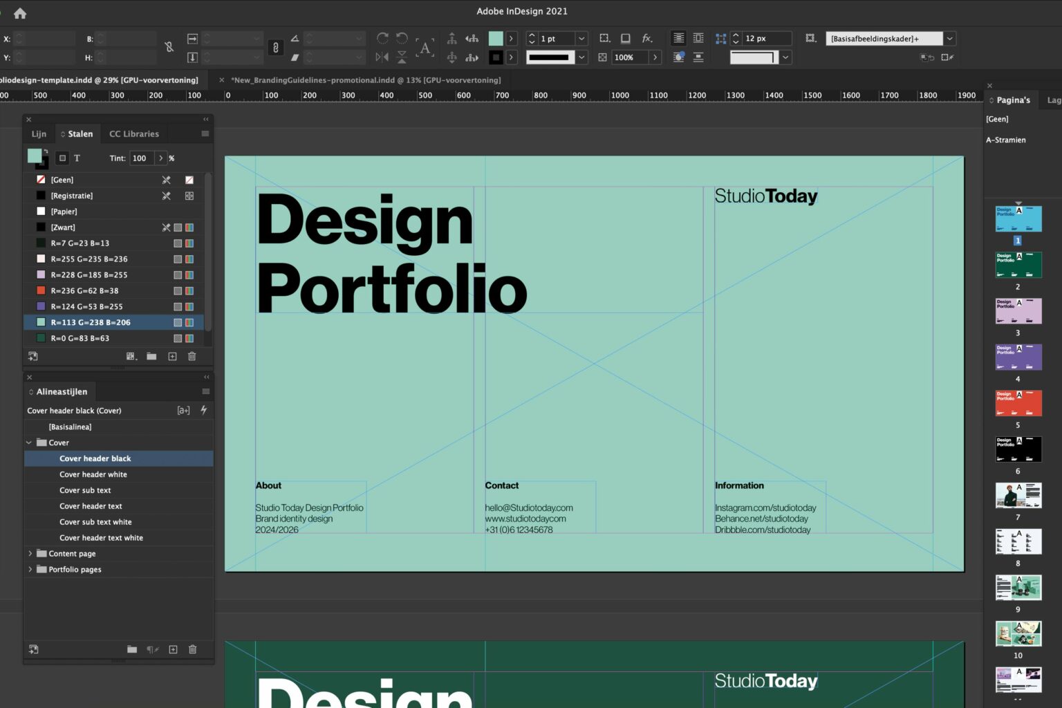 Portfolio Template – MasterBundles