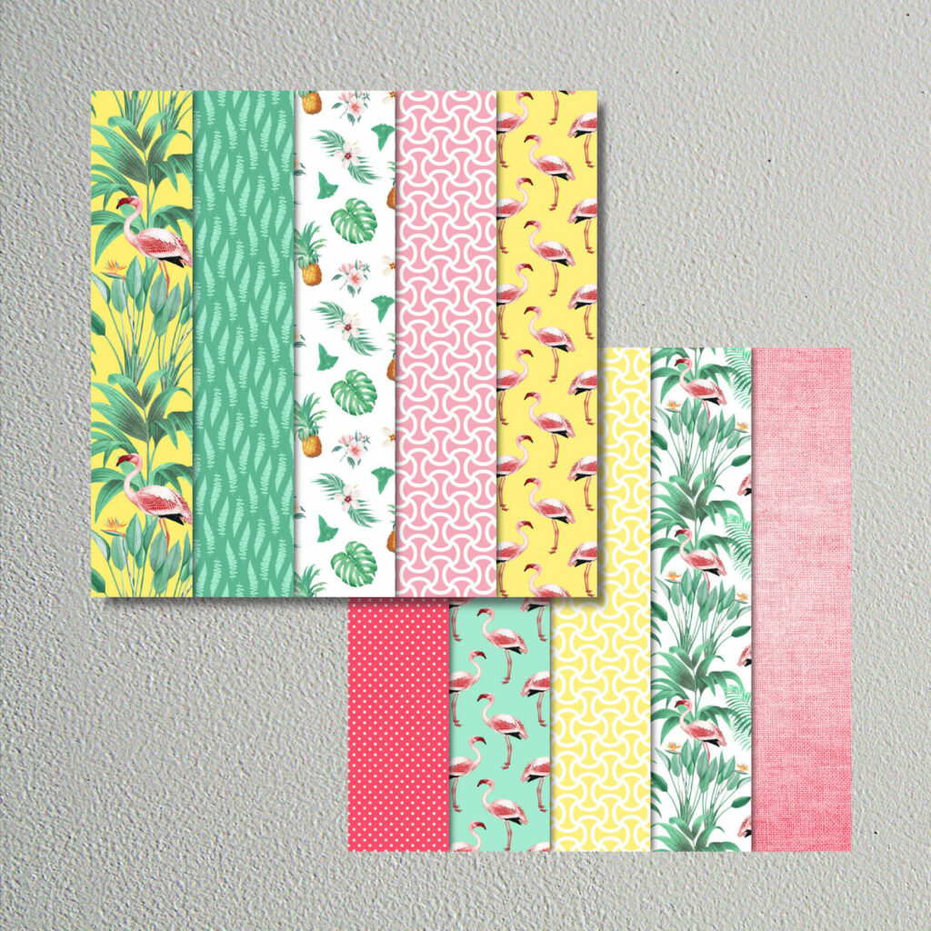 Digital Paper - Pink Flamingo II – MasterBundles