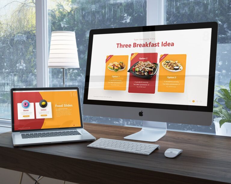 Dinner - Food Presentation Template – MasterBundles
