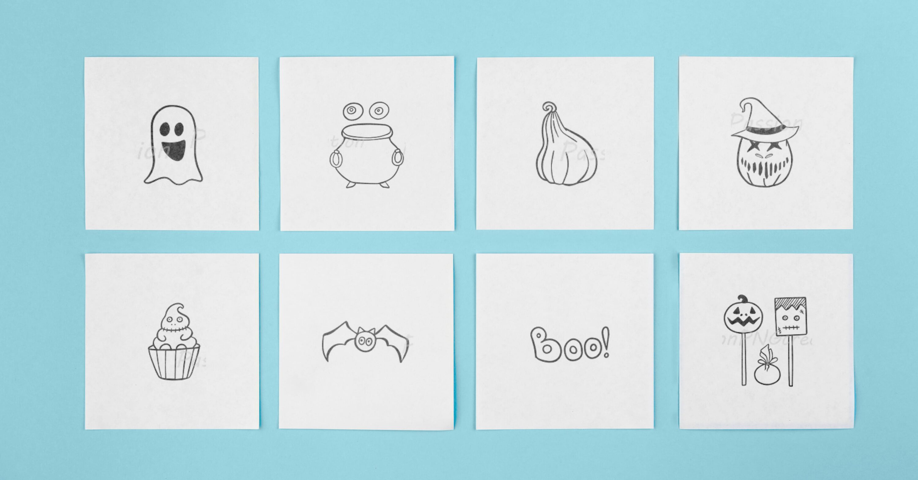 Doodle Halloween Clipart – MasterBundles