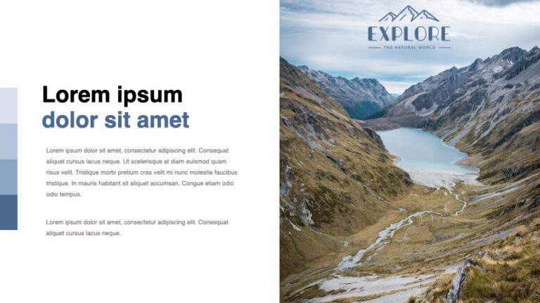 Explore Travel Presentation: 50 Slides PPTX, KEY, Google Slides ...