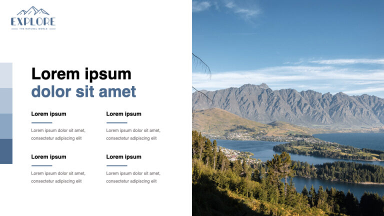 Explore Travel Presentation: 50 Slides PPTX, KEY, Google Slides ...