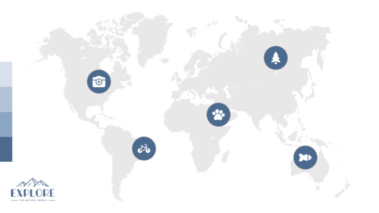 Explore Travel Presentation: 50 Slides PPTX, KEY, Google Slides ...