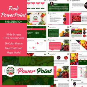 ABOUT FOOD presentation template – MasterBundles