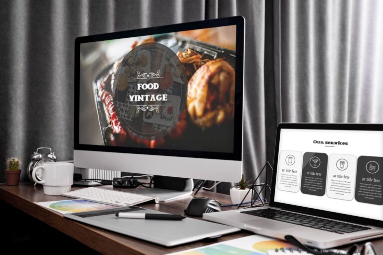 Food Vintage Powerpoint Template – MasterBundles