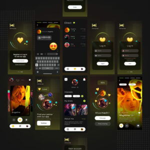 Dating UI Kits Bundle | MasterBundles