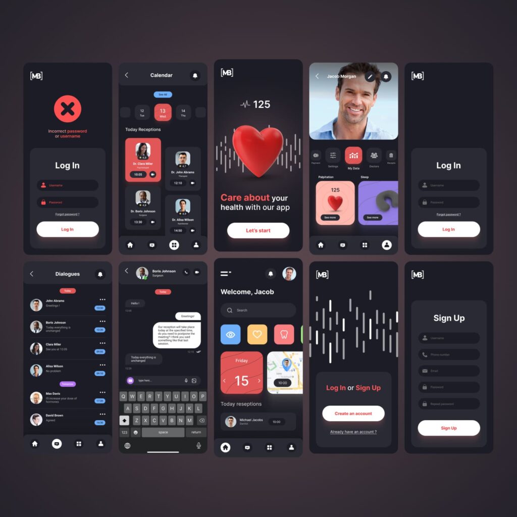 Medical UI Kit – MasterBundles