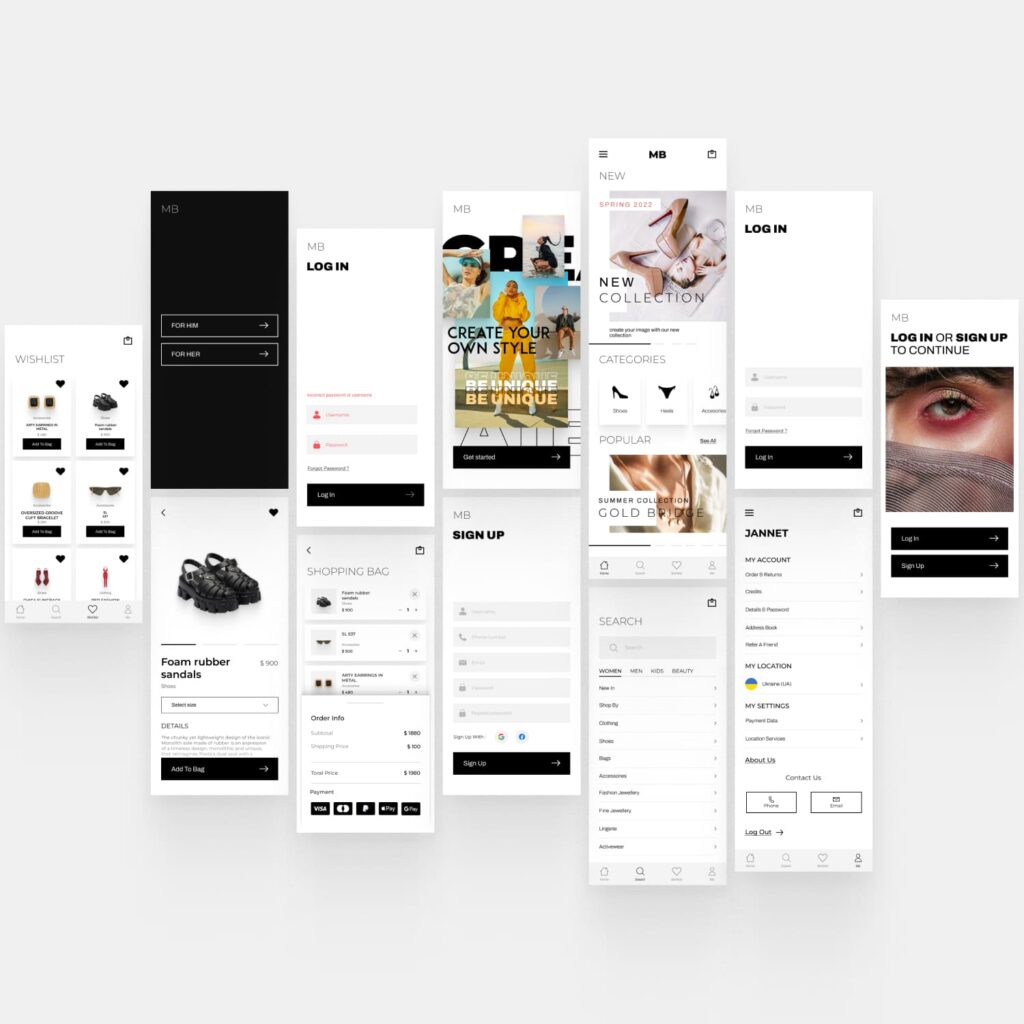 E-commerce Marketplace UI Kit – MasterBundles
