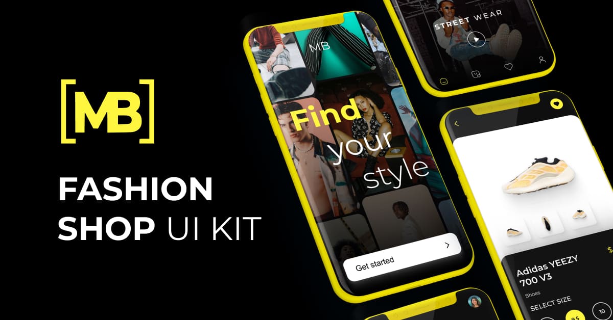 Fashion Shop UI Kit – MasterBundles
