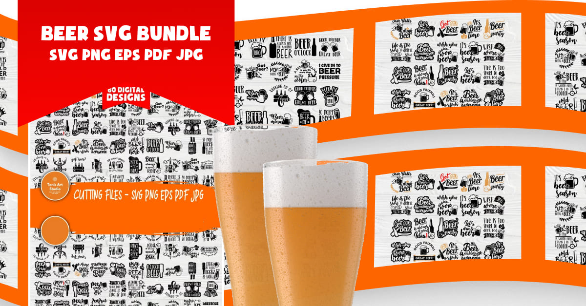Beer SVG Bundle, Alcohol Svg, Drinking Svg Cut Files – MasterBundles