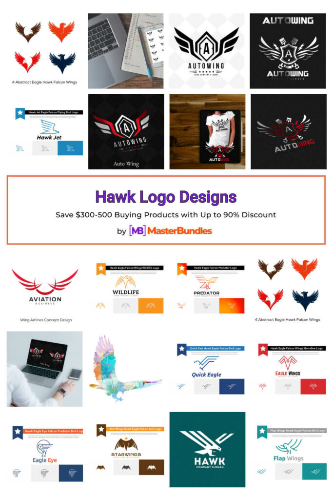47+ Hawk Logo Designs for 2025 - MasterBundles