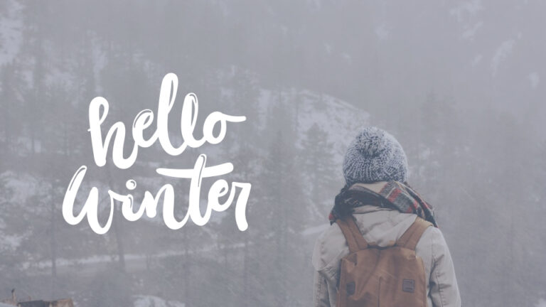 Hello Winter Google Slides Theme: 50 Slides – MasterBundles