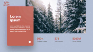 Hello Winter Powerpoint Template | Master Bundles