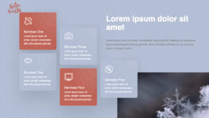 Hello Winter Google Slides Theme: 50 Slides – MasterBundles