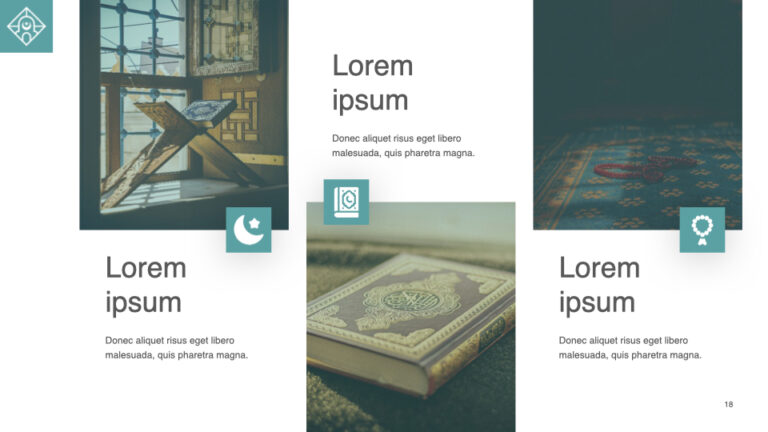 Islamic Presentation Template: 50 Slides PPTX, KEY, Google Slides ...