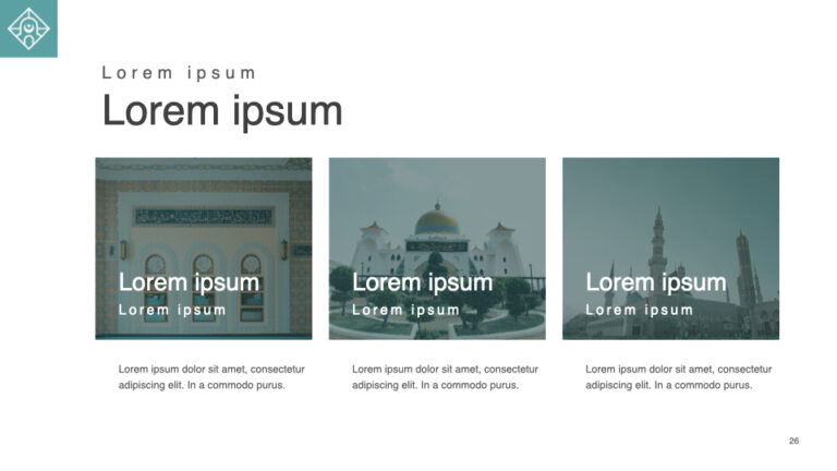 Islamic Presentation Template: 50 Slides PPTX, KEY, Google Slides ...