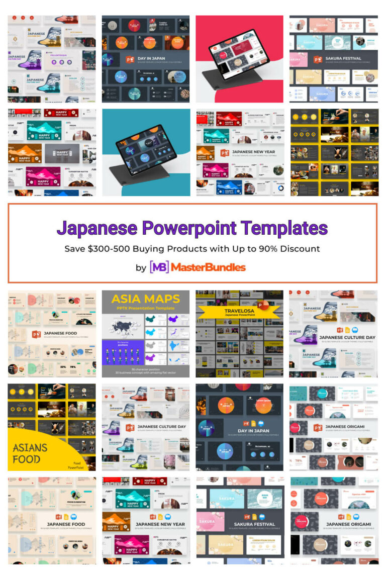 15+ Japanese PowerPoint Templates for 2025 - MasterBundles