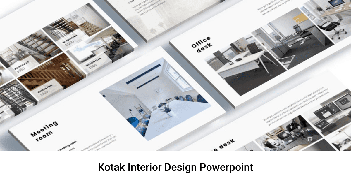 Kotak Interior Design Powerpoint – MasterBundles