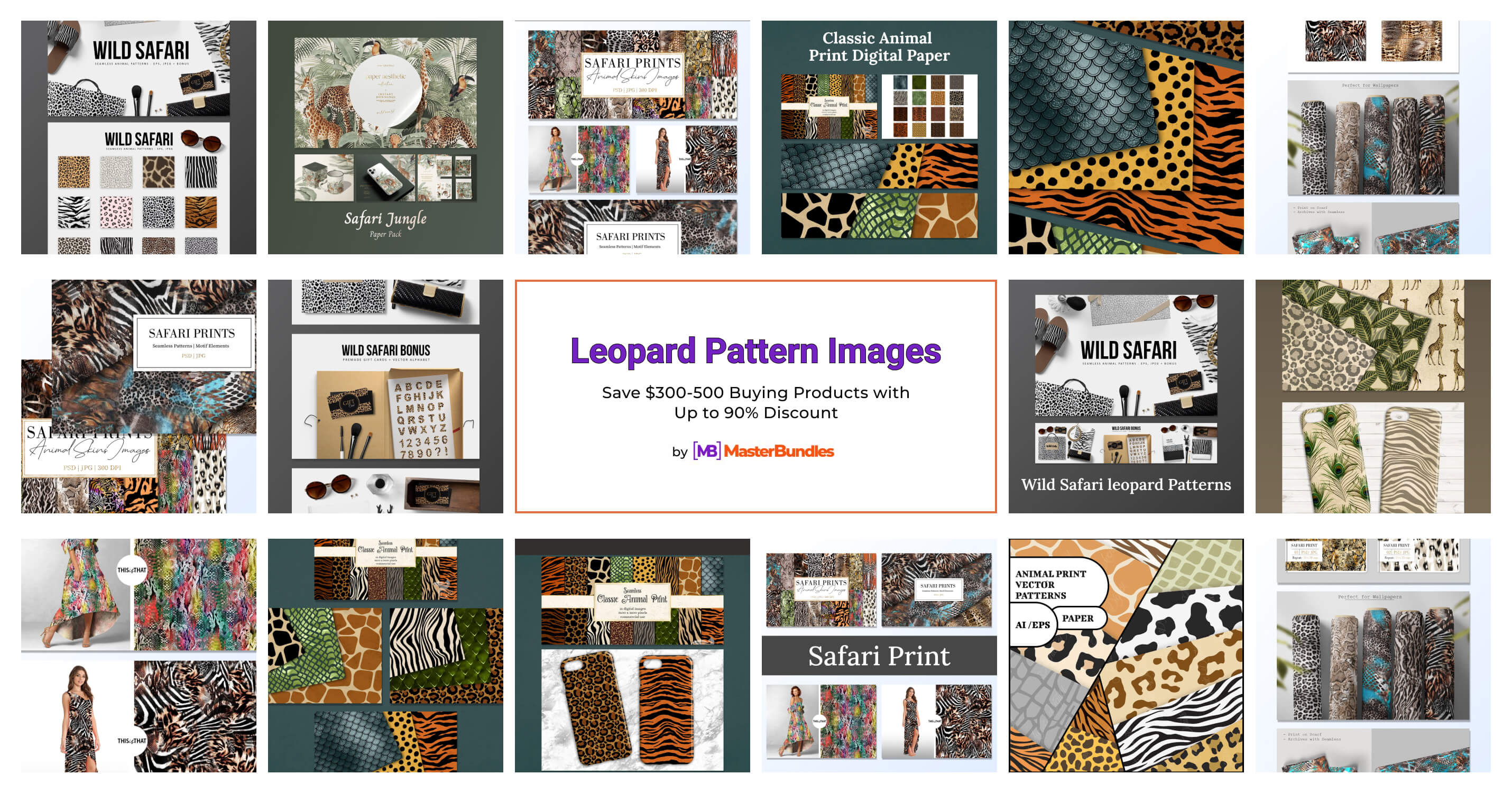 8+ Leopard Pattern Design Bundles for 2025 - MasterBundles