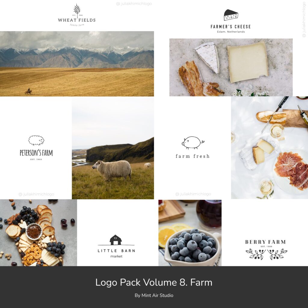Farm Logo Pack Volume 8 – MasterBundles