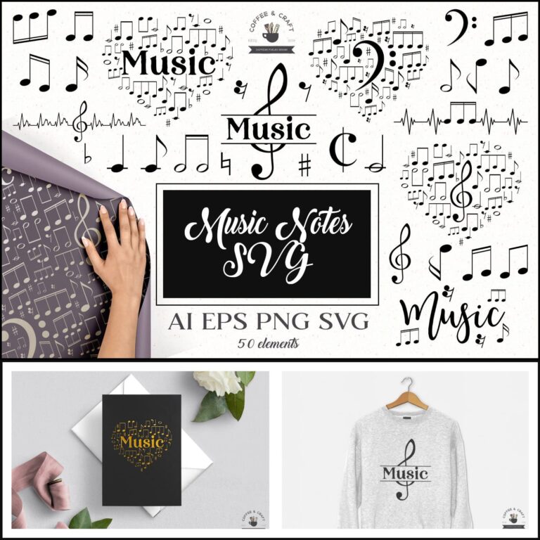 Music Notes SVG – MasterBundles