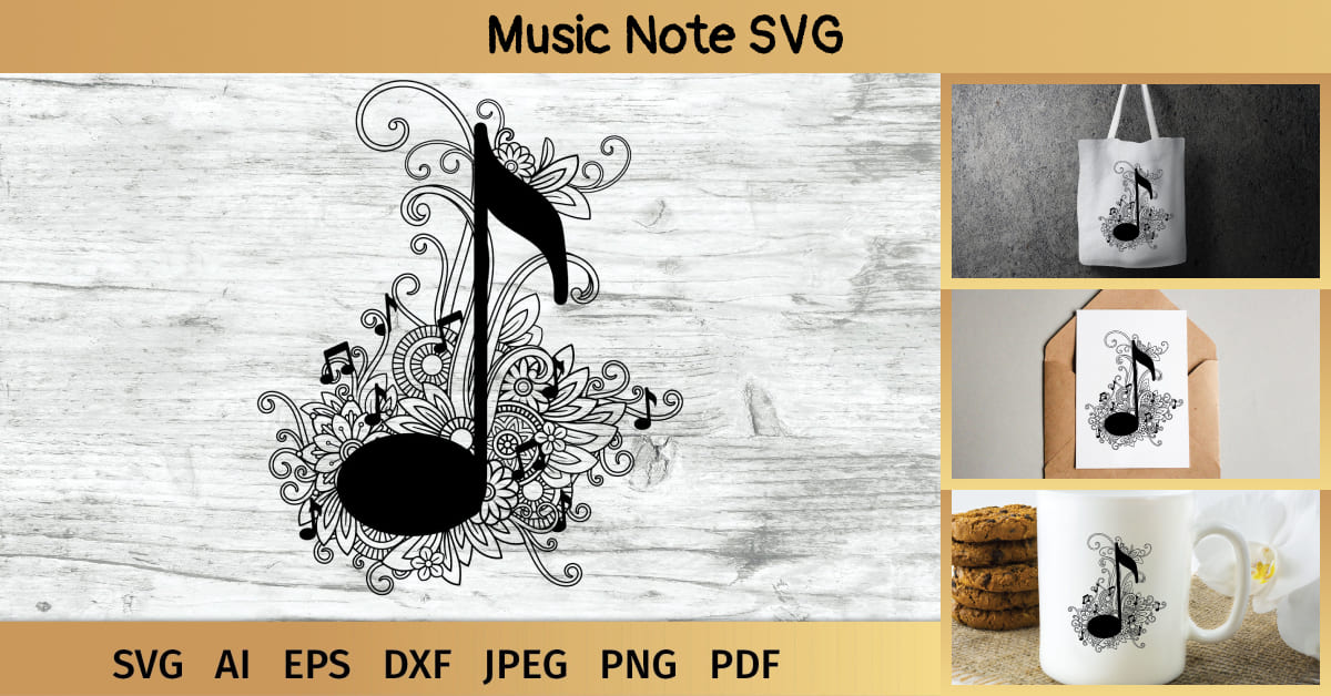 Music Notes SVG | Music SVG – MasterBundles