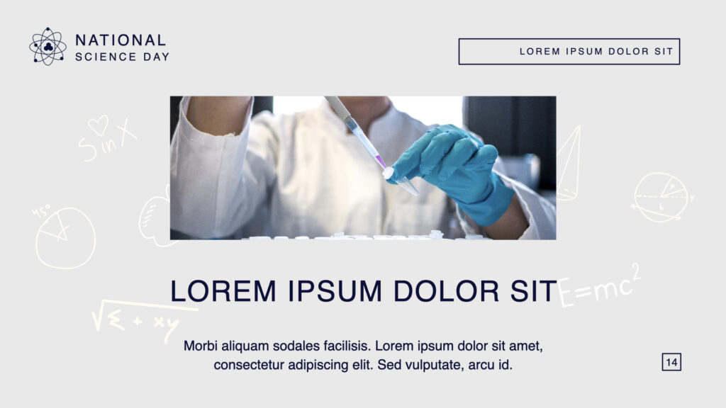 National Science Day Presentation Template | Master Bundles