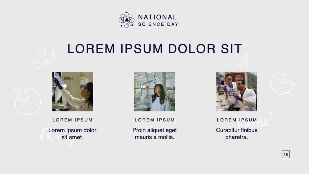 National Science Day Presentation Template | Master Bundles