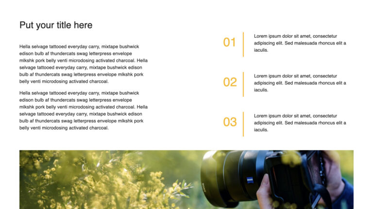 Photography Presentation Bundle – MasterBundles