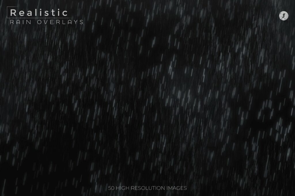 Realistic Rain Overlays – MasterBundles