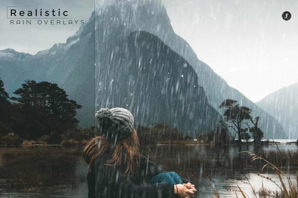 Realistic Rain Overlays – MasterBundles