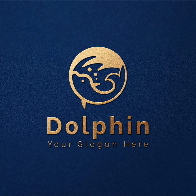 Dolphin Logo - MasterBundles