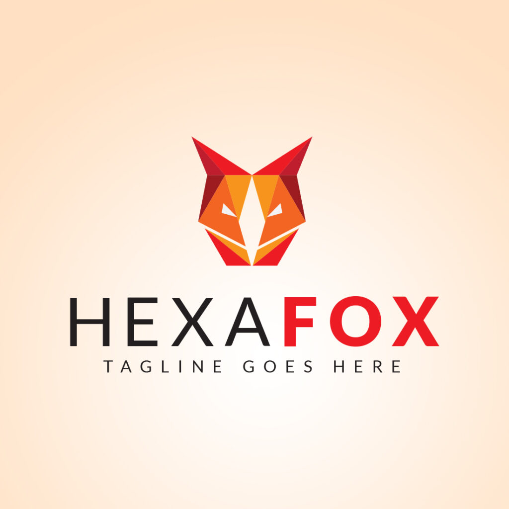 Fox logo template - MasterBundles